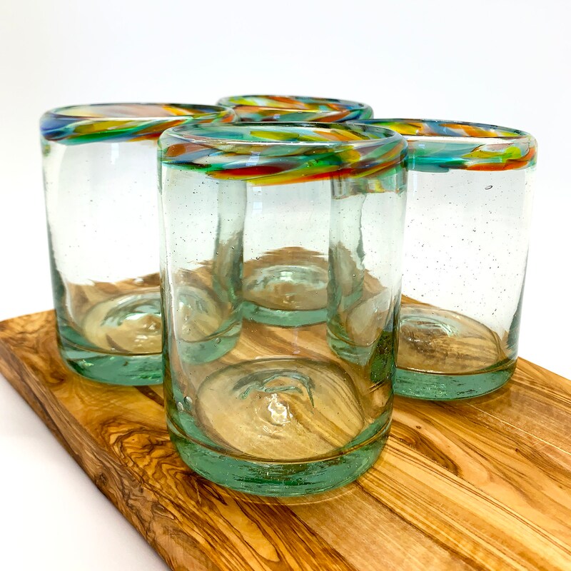 Recycled Glassware - Etsy