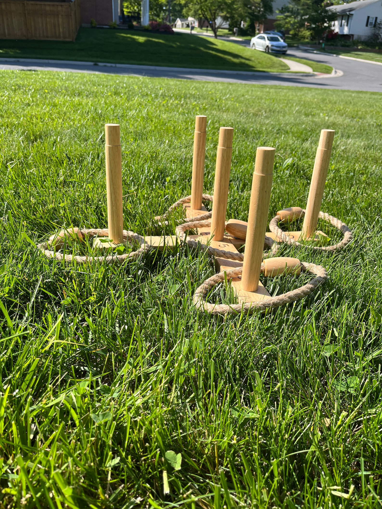 Ring Toss Outdoor Lawn Game Backyard Party Supply School Carnival Camp ...