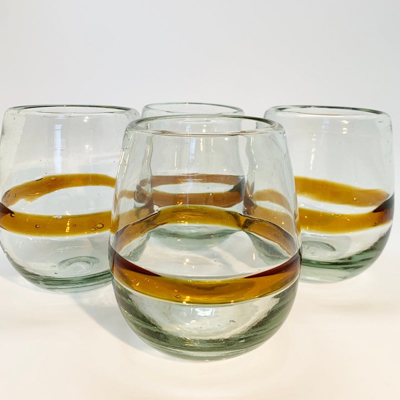 Recycled Bubble Glasses - Etsy