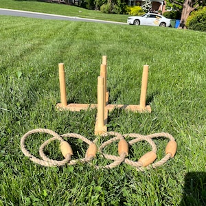 Ring Toss Outdoor Lawn Game Backyard Party Supply School Carnival Camp ...