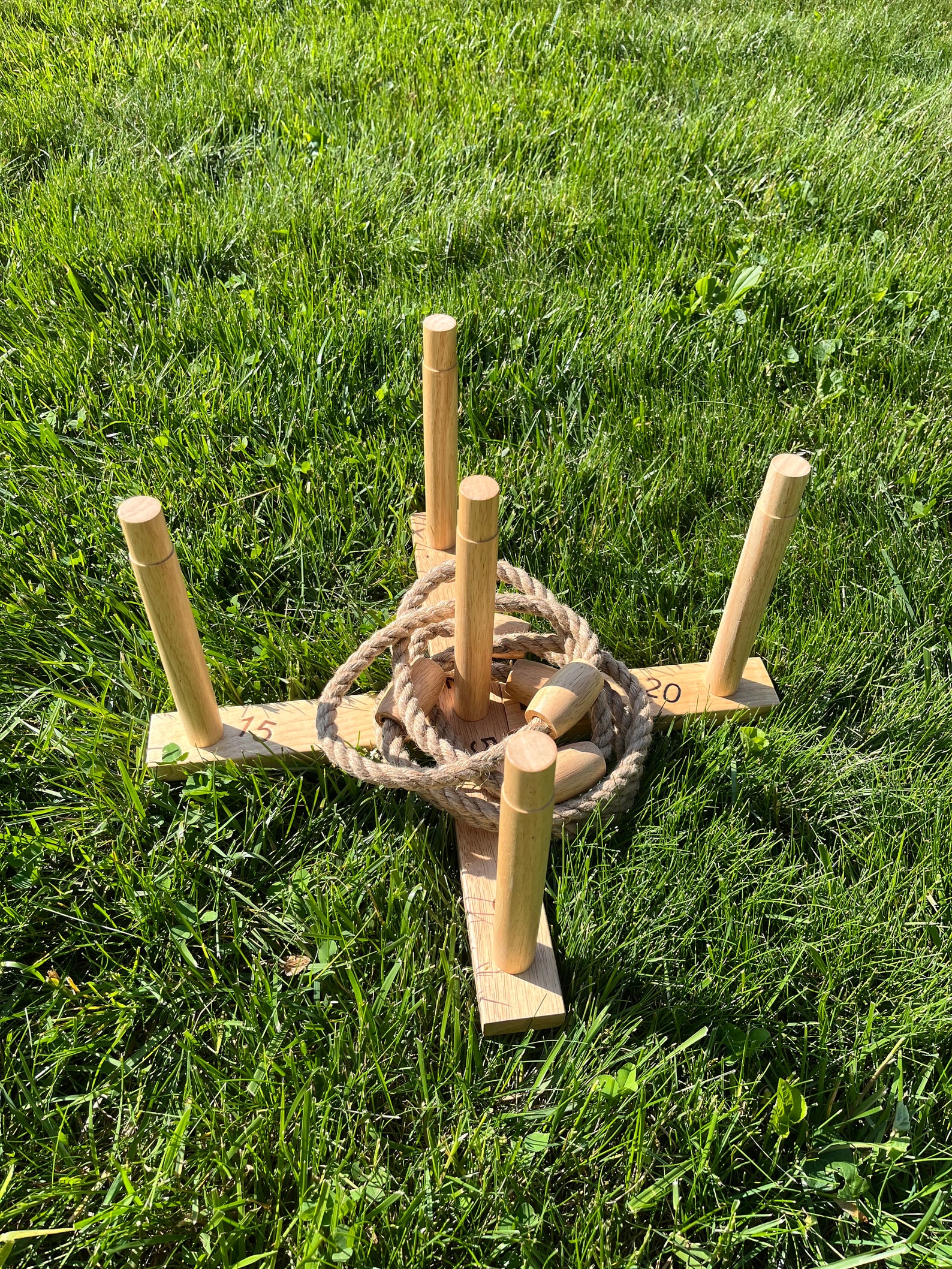 Ring Toss Outdoor Lawn Game Backyard Party Supply School Carnival Camp ...