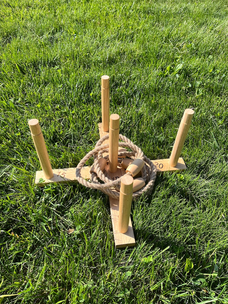 Ring Toss Outdoor Lawn Game Backyard Party Supply School Carnival Camp ...