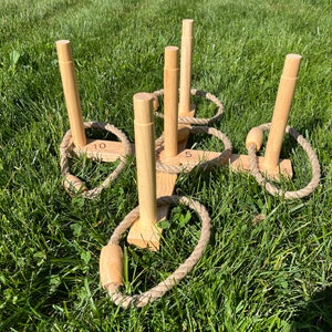 Ring Toss Outdoor Lawn Game Backyard Party Supply School Carnival Camp ...