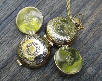 Vintage Coro Locket - Etsy