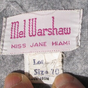 Fantastic Ladies Vintage 1970's Signature Mel Warshaw Miss Jane Miami ...
