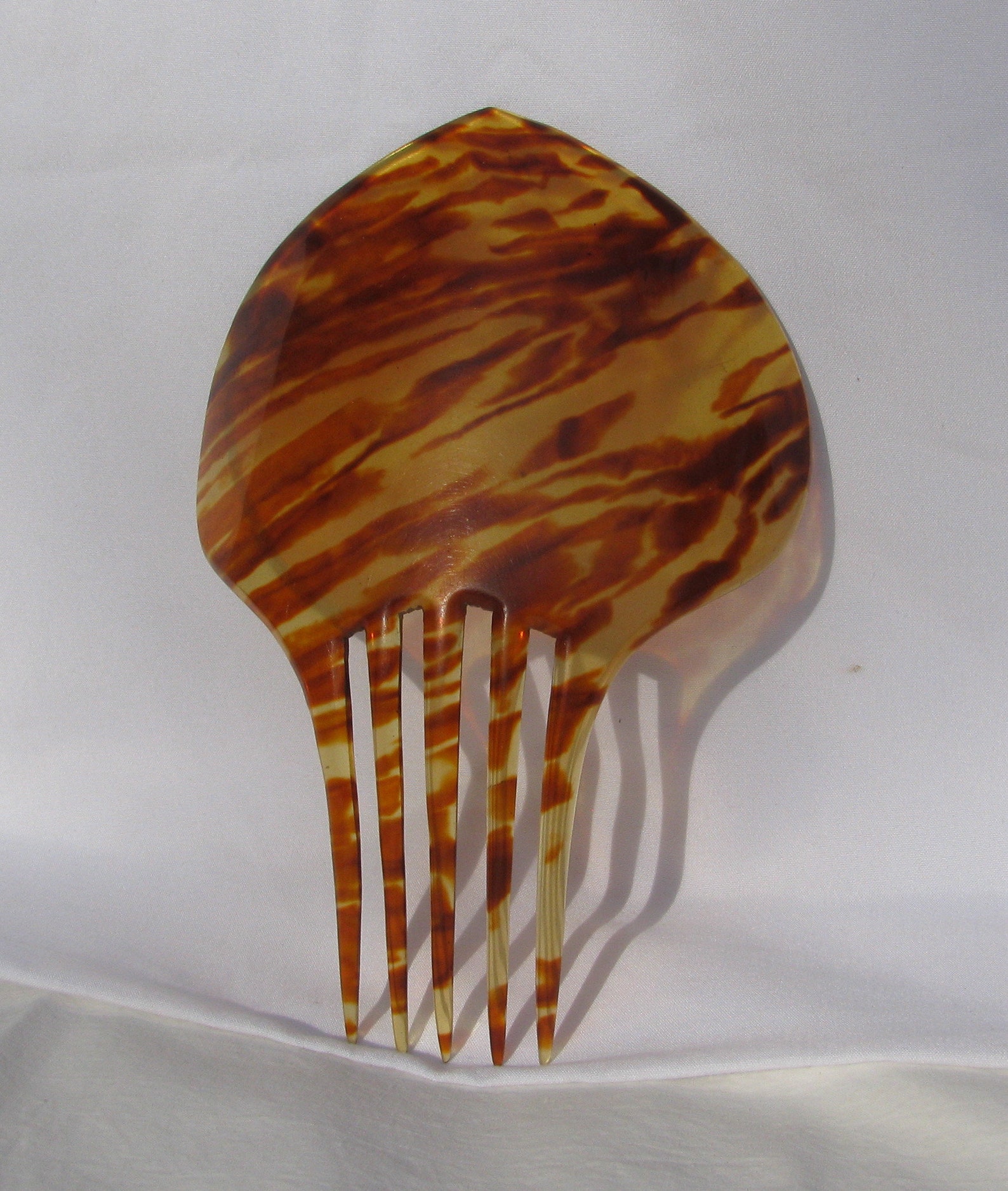 Antique Faux Tortoise Shell Large Mantilla Curved Hair Comb - Etsy