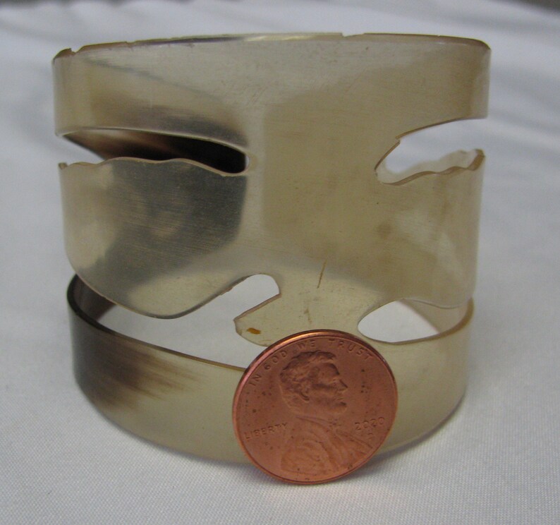 Antique Faux Tortoise Shell Thin Carved Openwork Super Wide - Etsy