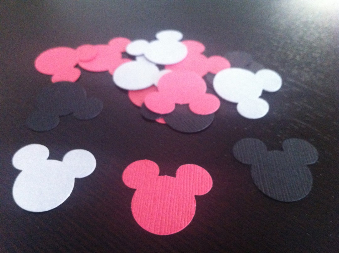 Minnie Mouse Confetti Mickey Mouse Party Minnie Mouse - Etsy