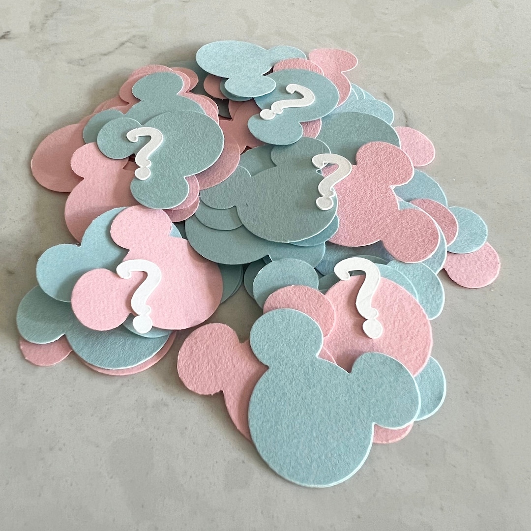 Mickey and Minnie Gender Reveal Mickey Gender Reveal - Etsy