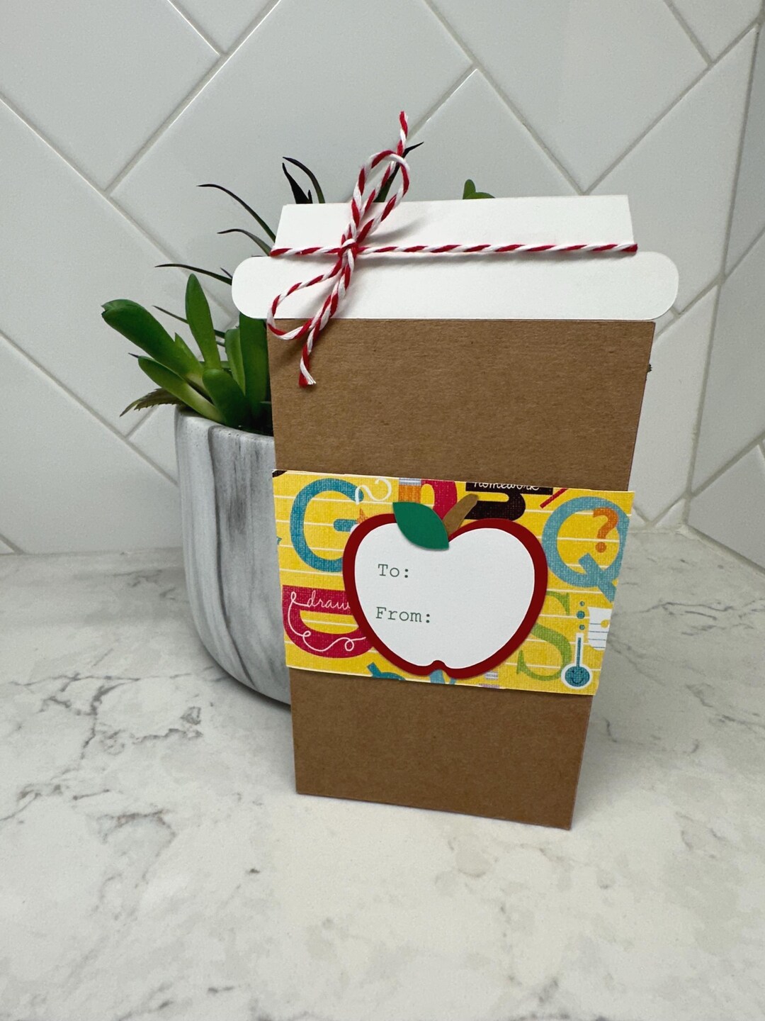 Teacher Gift Card Holder - Back to School Gift Card Holder - First Day ...