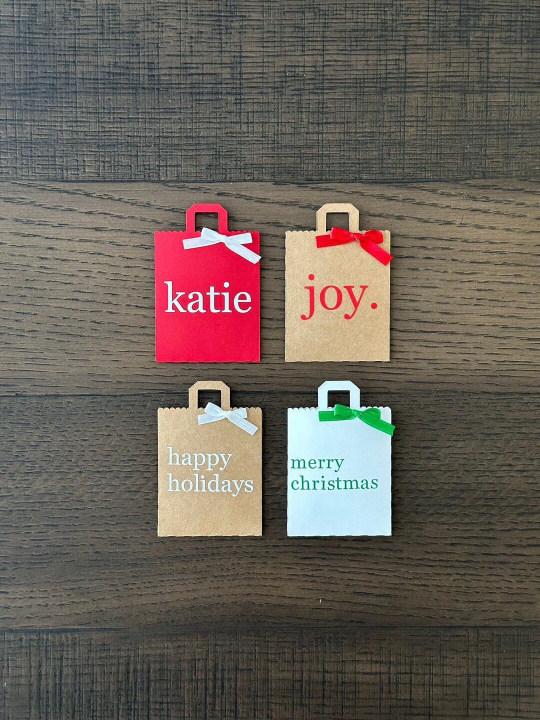 FREE SHIP Christmas Gift Card Holders, Personalized Gift Cards, Holiday ...
