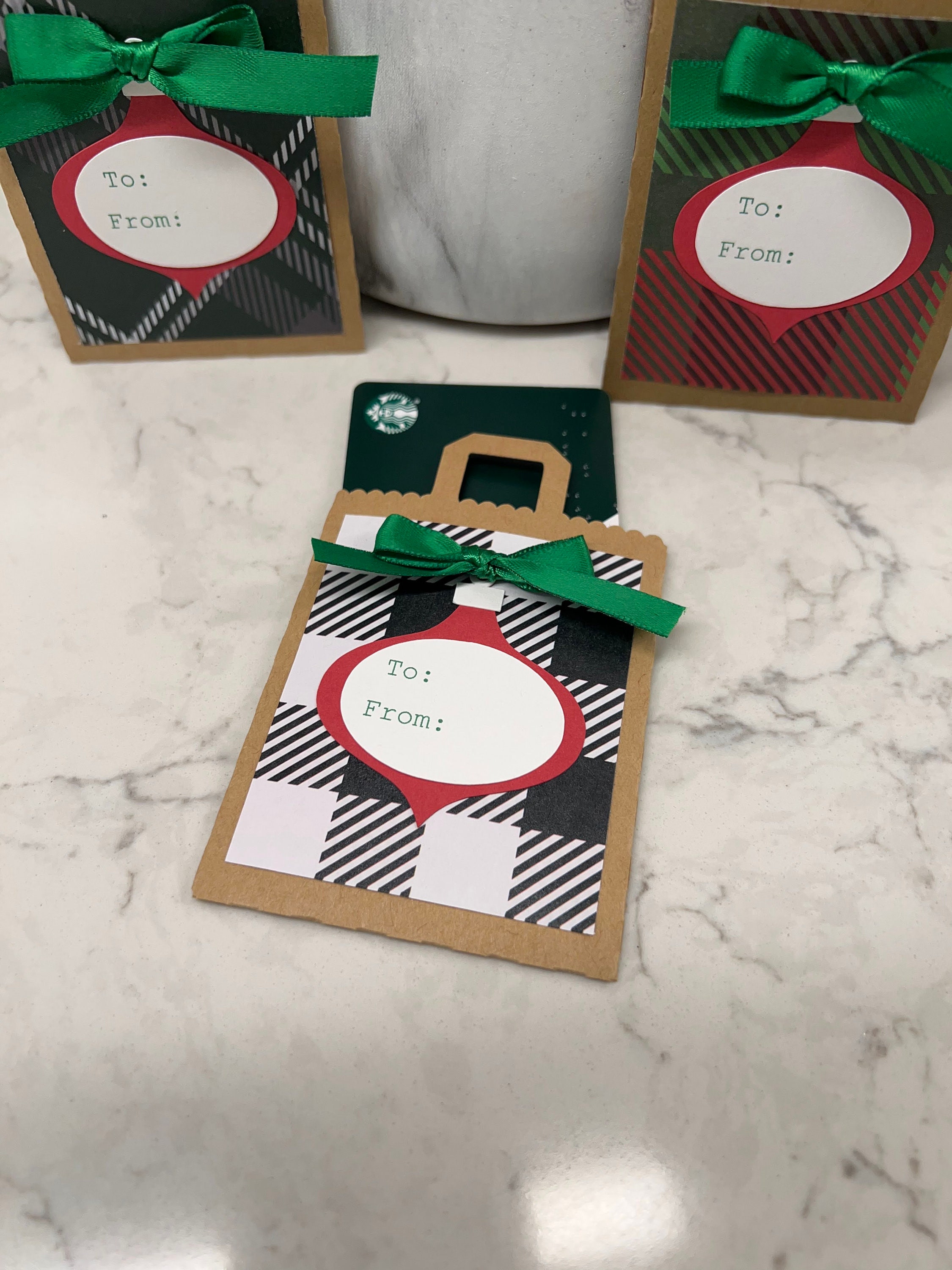 Set of 3 Christmas Gift Card Holders, Christmas Gift Card Bag ...