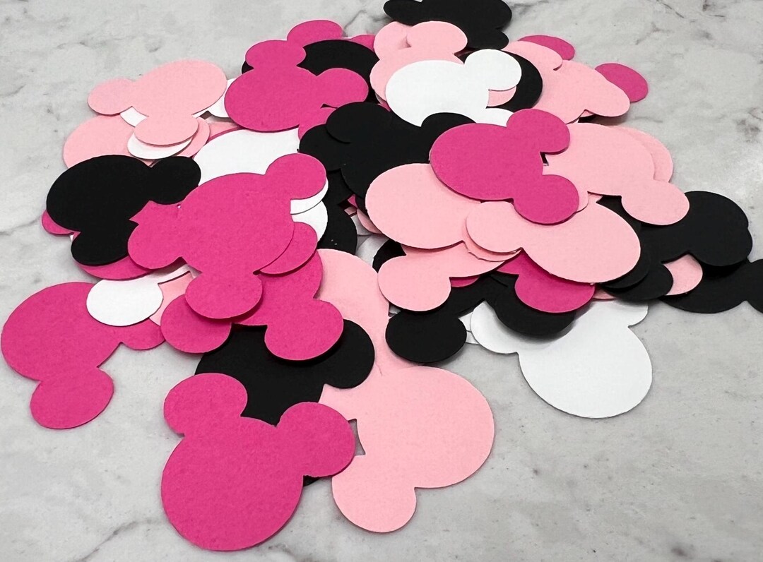Minnie Mouse Confetti - Minnie Mouse Party - Minnie Confetti - Minnie ...