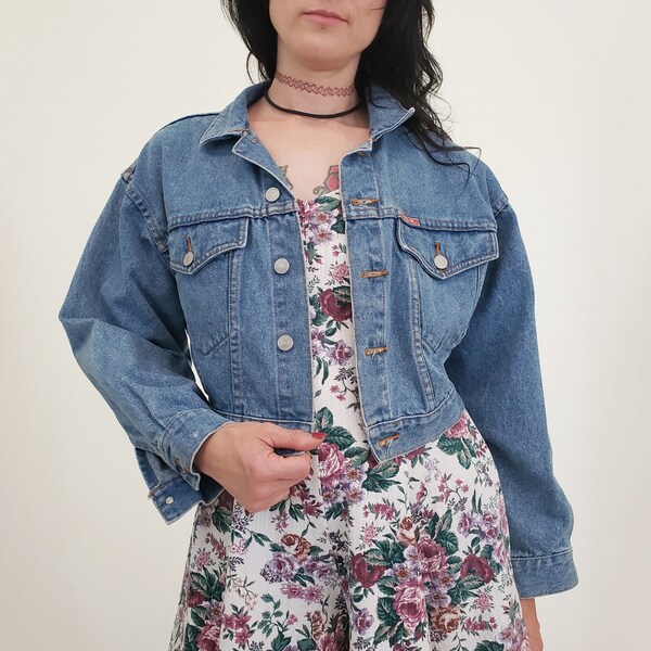 Grunge Denim Jacket - Etsy