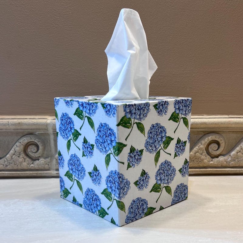 Tissue Box Cover - Etsy