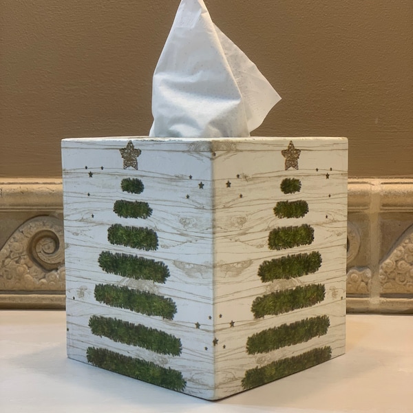Tissue Box Cover - Etsy