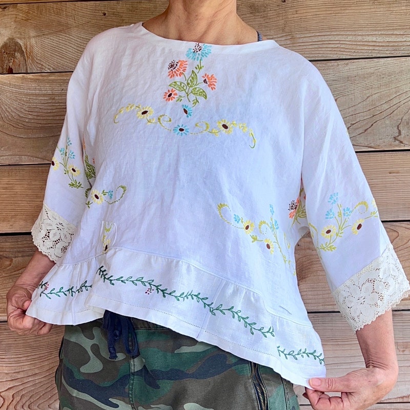 Repurposed Linens - Etsy