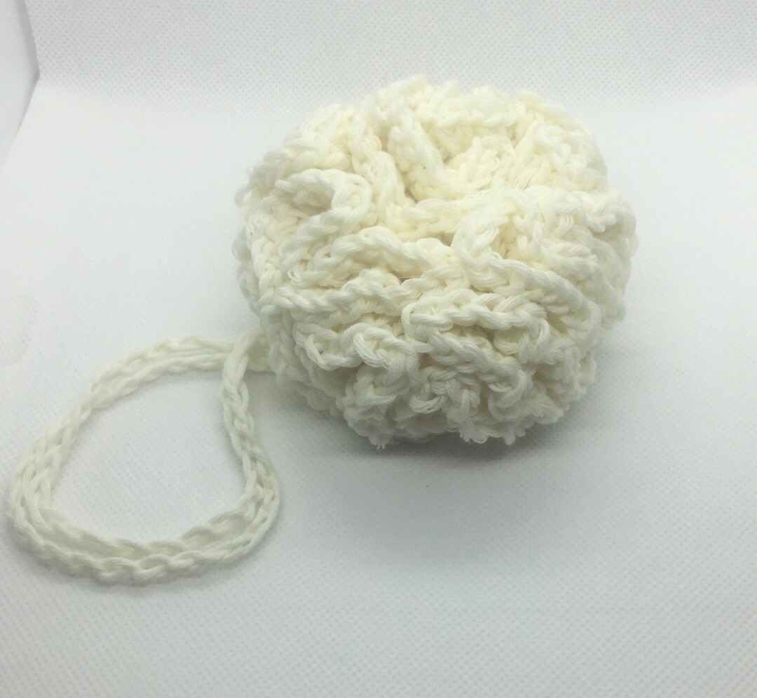 A Bath Puff Pattern, Easy Crochet DIY Scrubbie (PDF Pattern) - Etsy