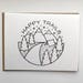 Happy Trails Hand Lettered Greeting Card - Etsy
