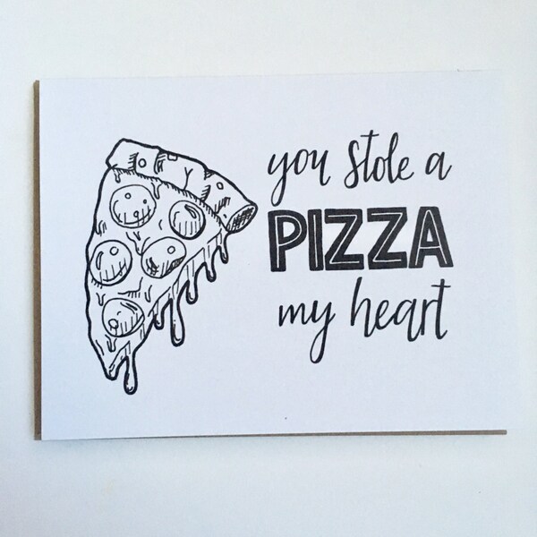 You Stole a Pizza My Heart - Etsy