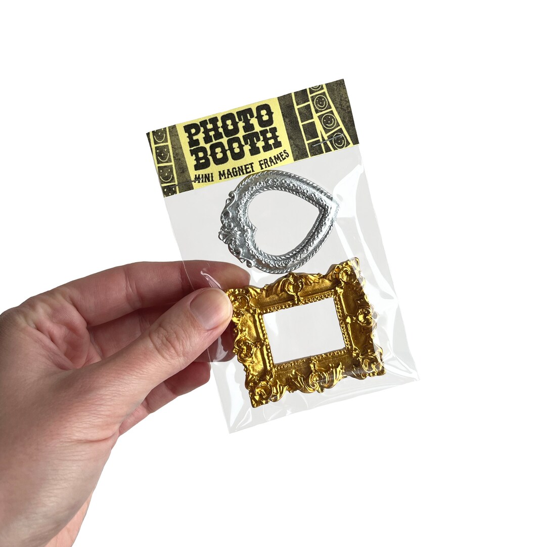 Mini Photobooth Magnet Frames - Etsy