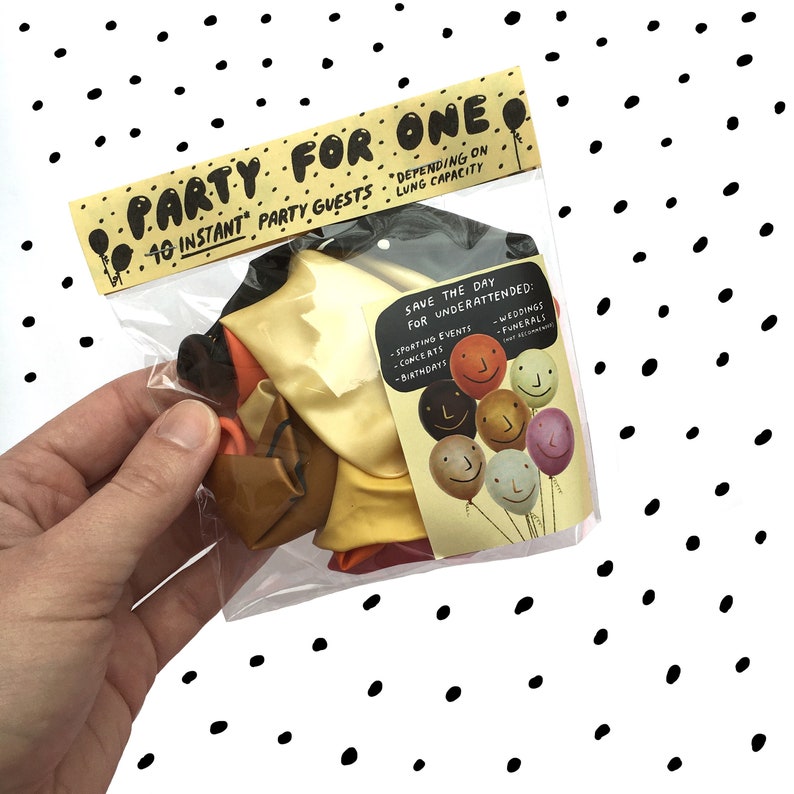 Party for One Balloons - Etsy