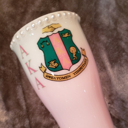 AKA Sorority Tumbler Alpha Kappa Alpha Sorority Tumbler - Etsy