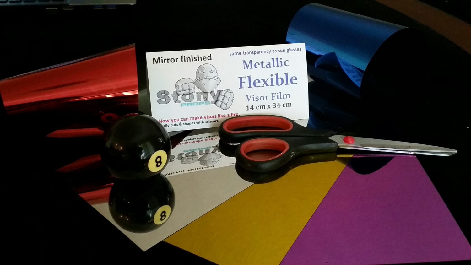 Flexible Metallic Visor Material - Etsy