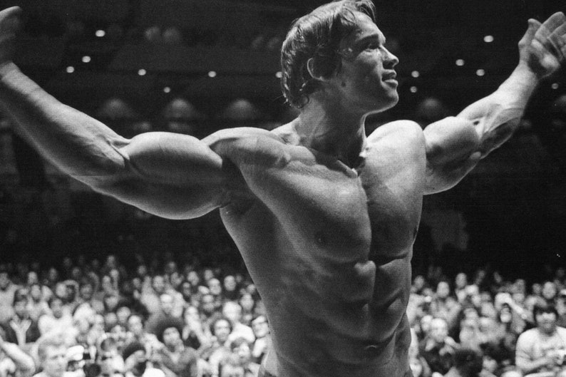 Arnold Schwarzenegger Competition Victory Win Poster - Etsy