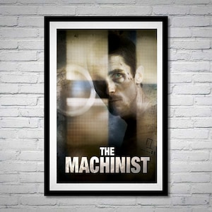 The Machinist Movie Poster Christian Bale - Etsy
