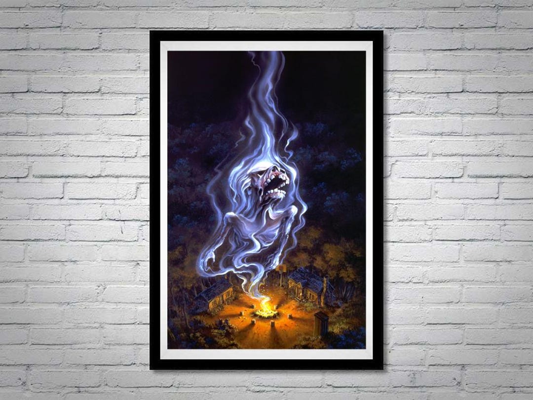 Goosebumps Return to Ghost Camp Book Cover Art Poster - Etsy