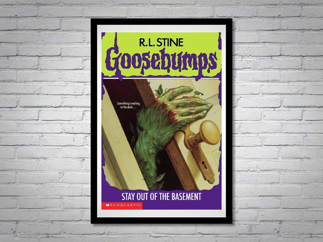 Goosebumps Stay Out of the Basement Book Cover Poster Art - Etsy