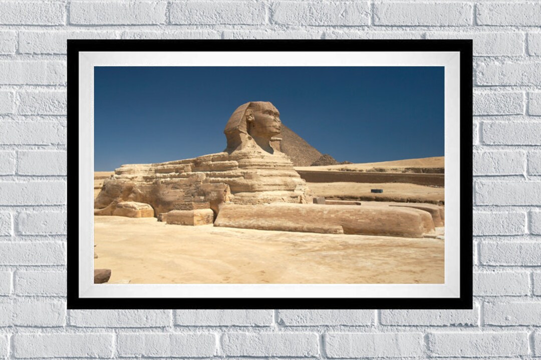 The Great Sphinx of Giza Egypt Poster - Etsy