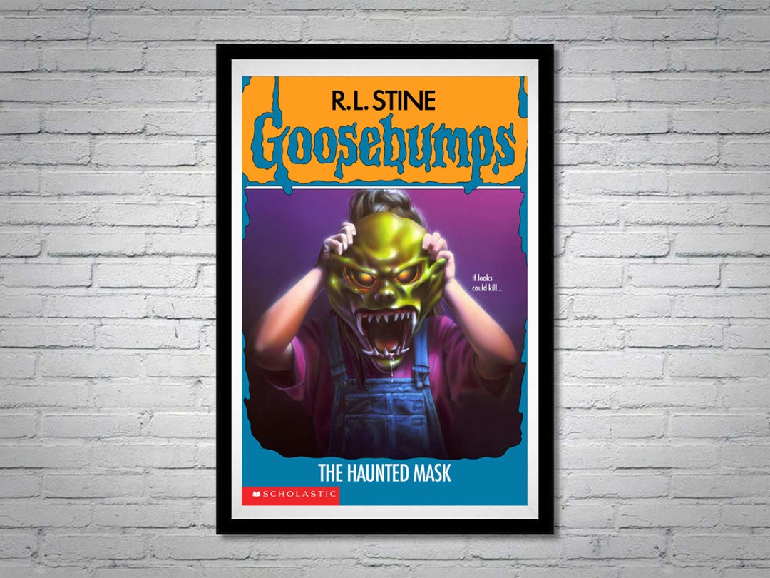 Goosebumps the Haunted Mask Book Cover Poster - Etsy