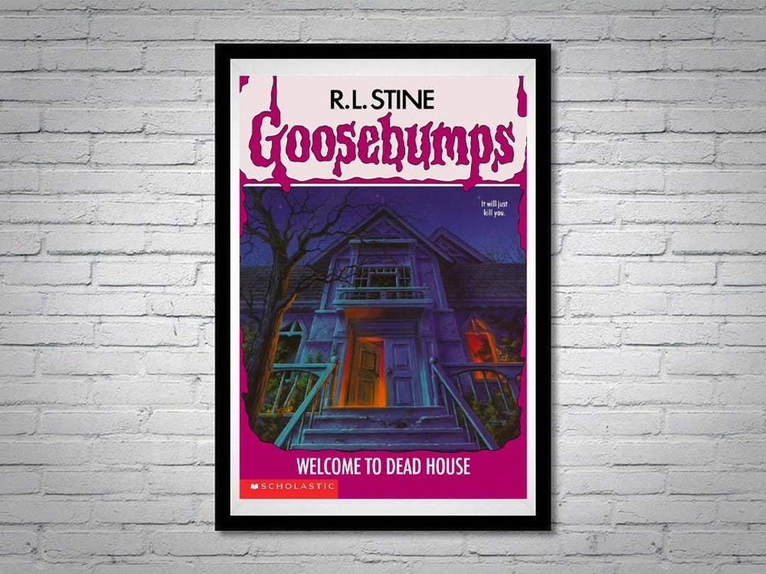 Goosebumps Welcome to Dead House Book Cover Poster Art - Etsy