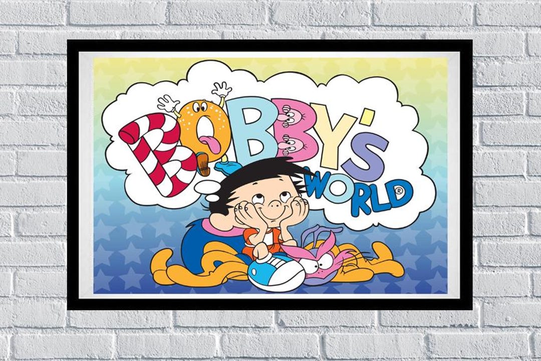 Bobby's World Imagination Bubble Poster - Etsy