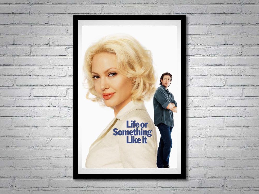 Life or Something Like It Movie Poster Angelina Jolie Tony Shalhoub ...