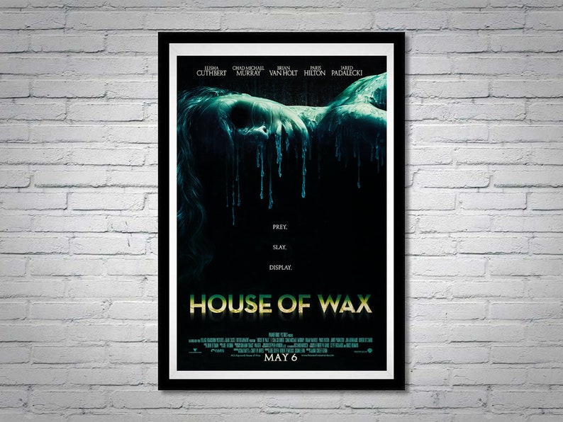 House of Wax Movie Poster Elisha Cuthbert Chad Michael Murray Paris ...