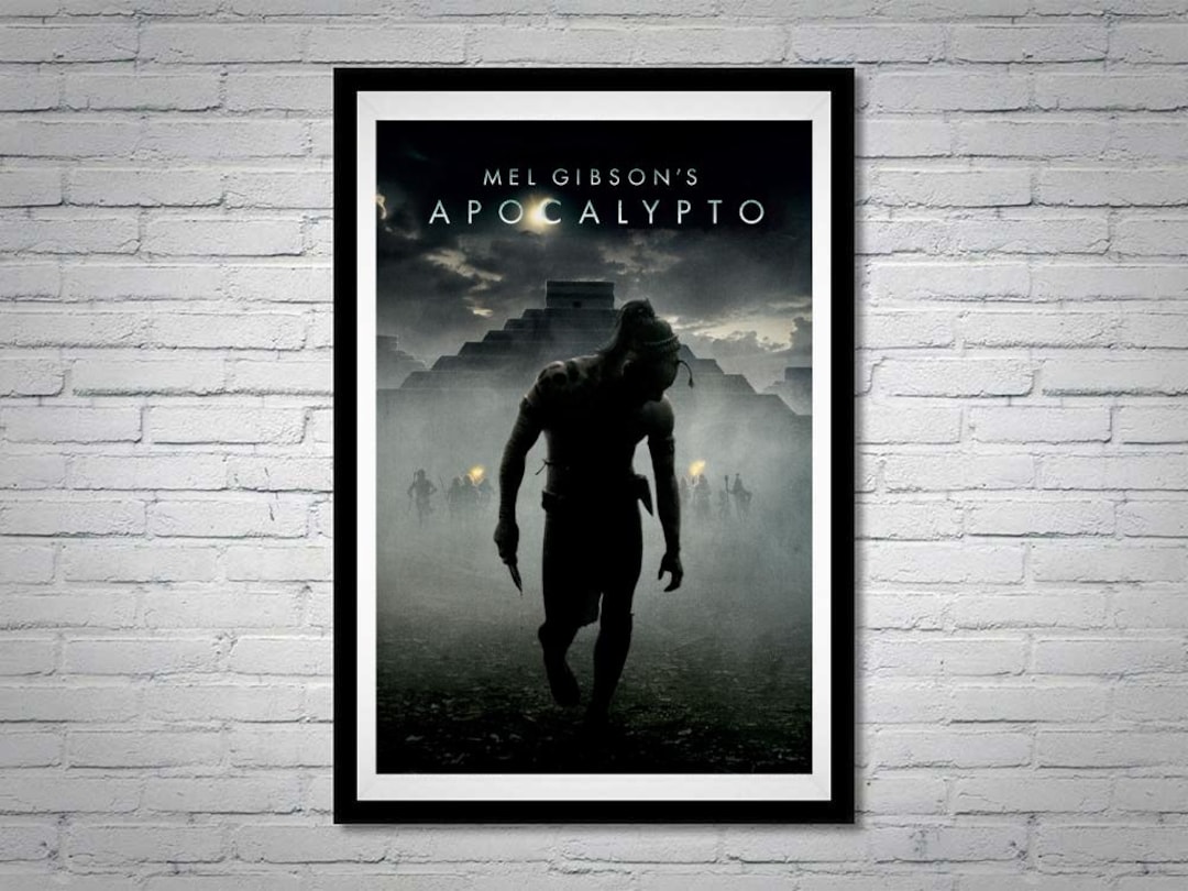 Apocalypto Movie Poster Mel Gibson - Etsy