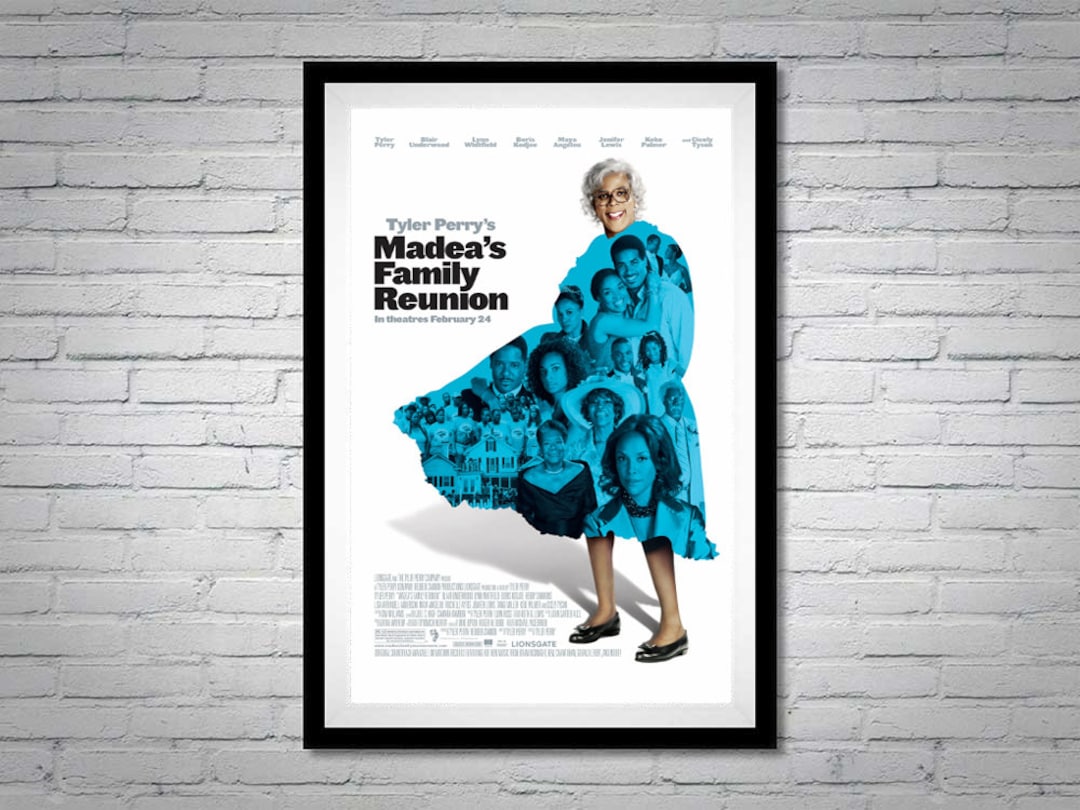Madea's Family Reunion Movie Poster Tyler Perry - Etsy