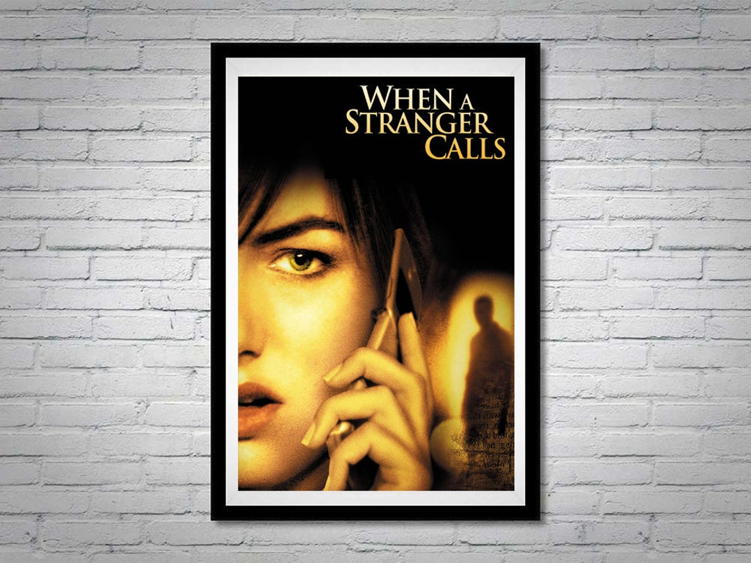 When a Stranger Calls Movie Poster Camilla Belle, Tommy Flanagan - Etsy