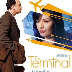 The Terminal Movie Poster Tom Hanks Catherine Zeta-jones - Etsy