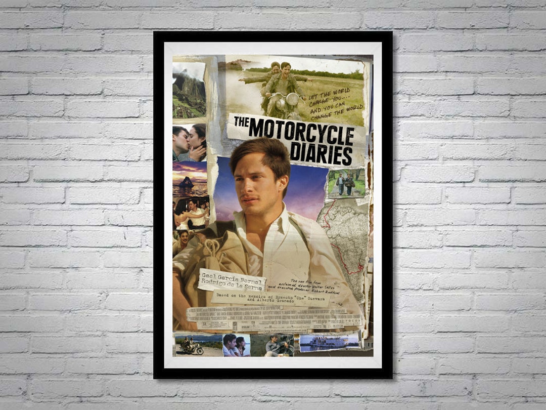 The Motorcycle Diaries Movie Poster Gael Garcia Bernal - Etsy