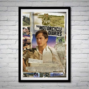 The Motorcycle Diaries Movie Poster Gael Garcia Bernal - Etsy