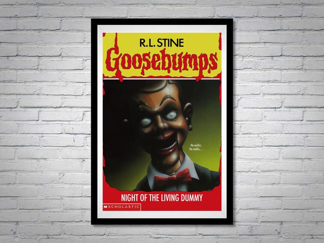 Goosebumps Night of the Living Dummy Book Cover Art Poster - Etsy