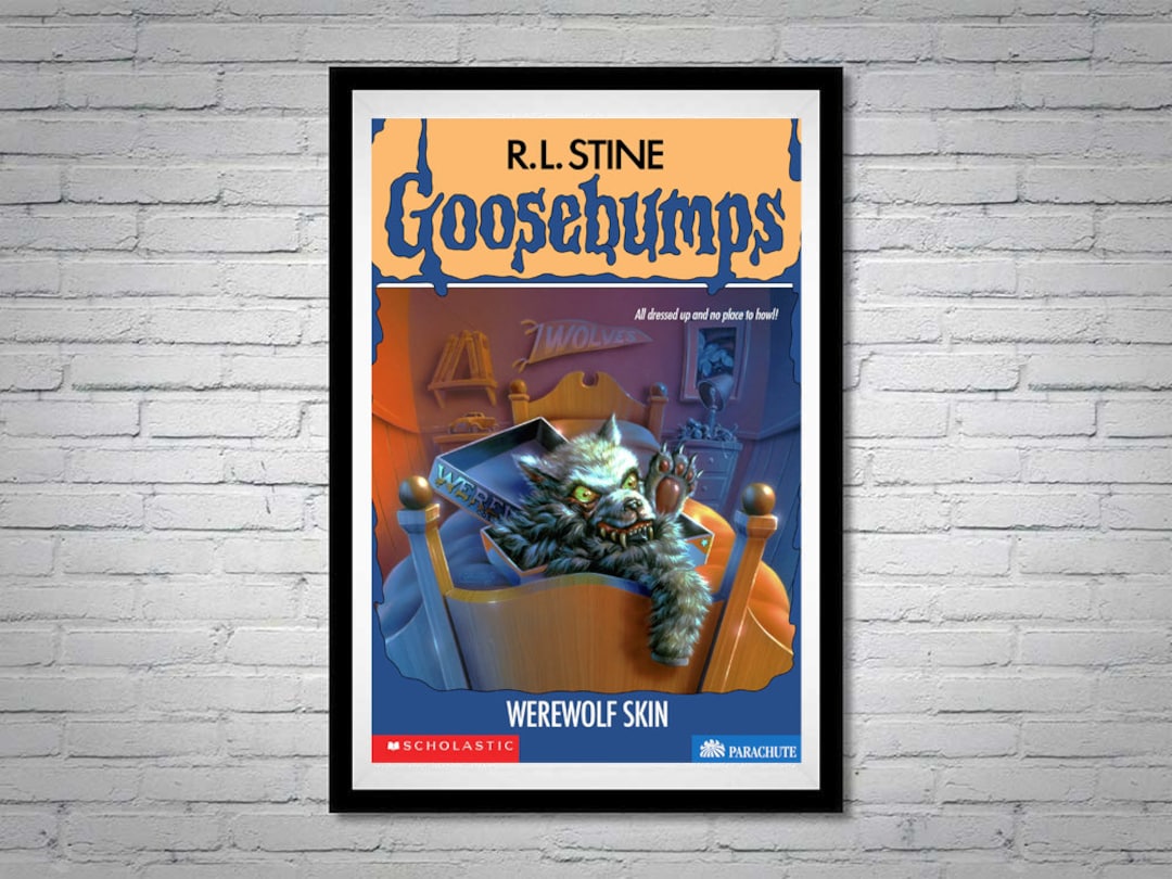 Goosebumps Werewolf Skin Book Cover Art Poster - Etsy