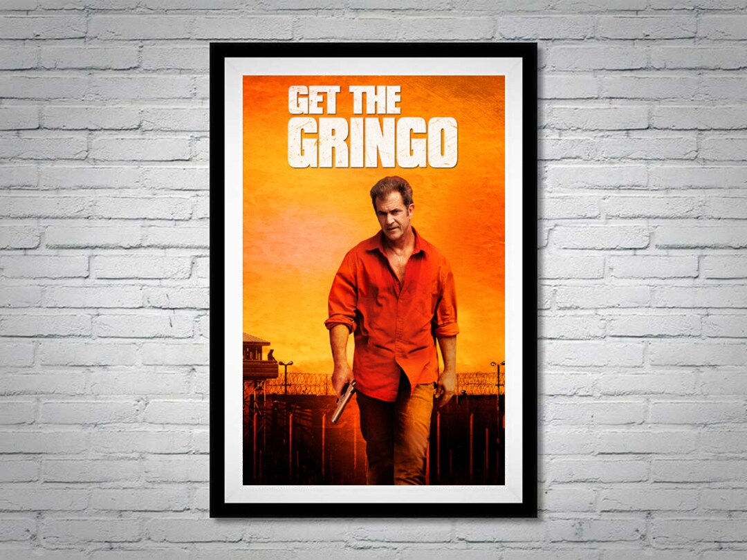 Get the Gringo Movie Poster Mel Gibson - Etsy
