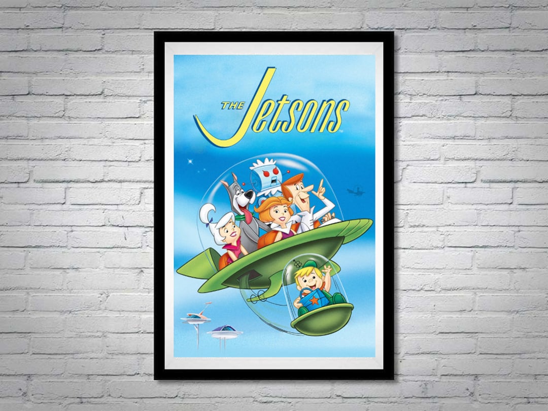 The Jetsons Poster George Jetson Jane Elroy Astro Judy Rosie - Etsy
