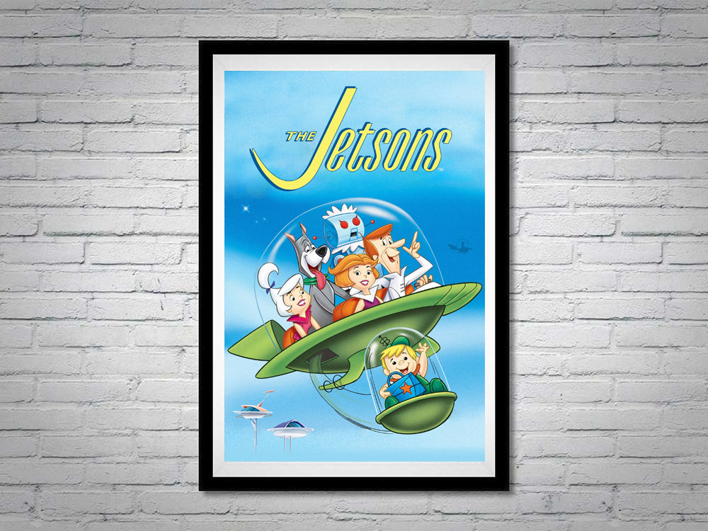 The Jetsons Poster George Jetson Jane Elroy Astro Judy Rosie - Etsy