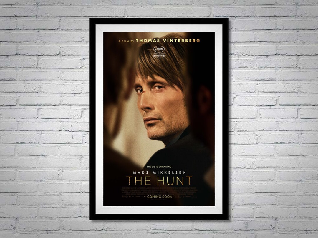 The Hunt Movie Poster Mads Mikkelsen - Etsy